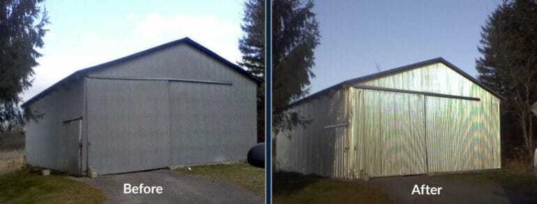 Can You Paint A Metal Building? | CraftersMag