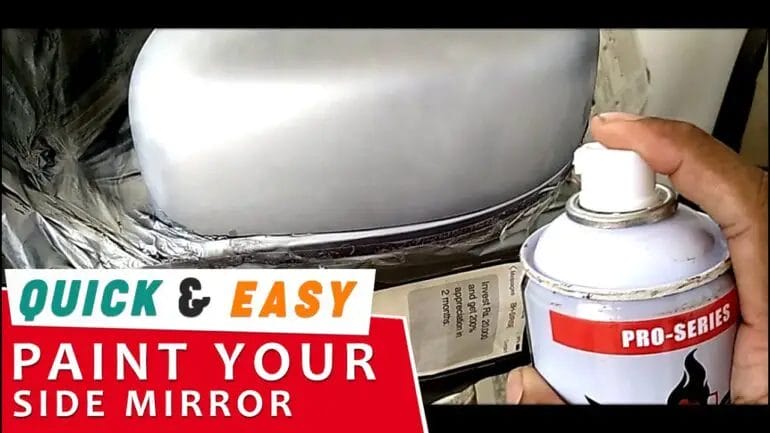 How To Paint Side Mirror? | CraftersMag