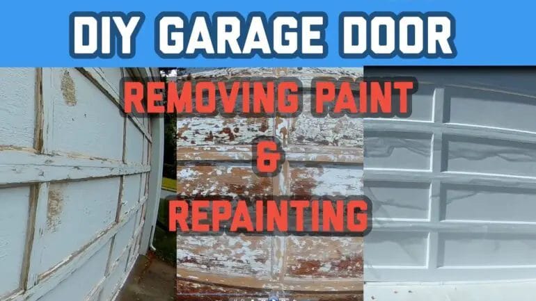 How To Remove Paint From Garage Door? | CraftersMag