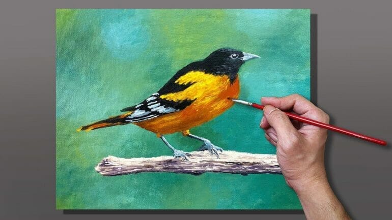 How To Paint Birds With Acrylics? | CraftersMag