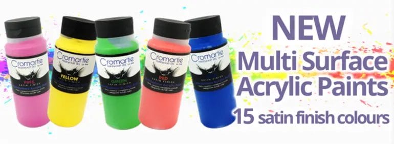 What Is Multi Surface Acrylic Paint? | CraftersMag